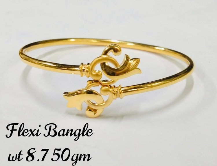 GOLD FLEXI BANGLE